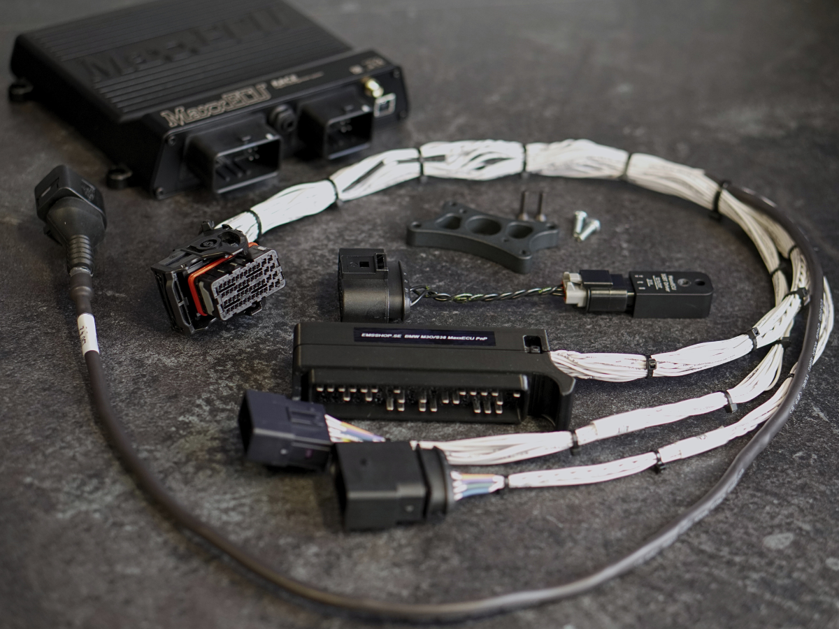 BMW Motronic 1.1/1.3 E28-E34 M30/S38 Plug and Play-kit - MaxxECU - EMS ...