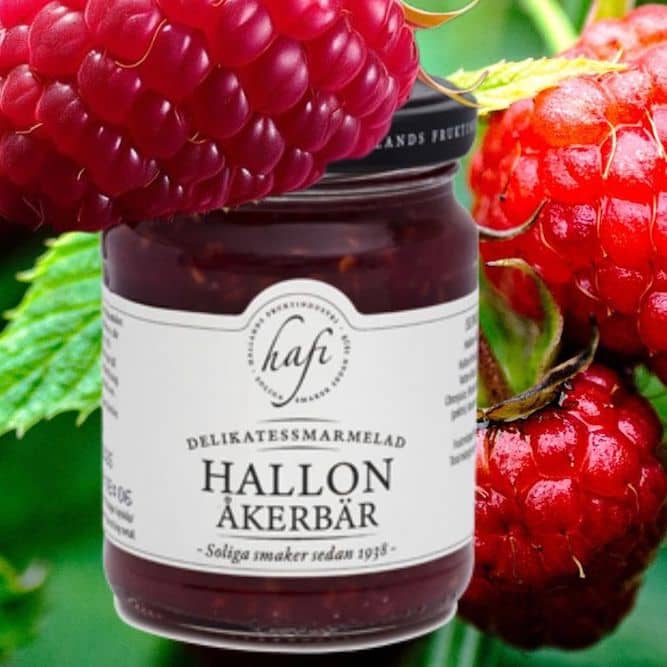Hallon & Åkerbärsmarmelad Att Köpa. God på Macka o Ost. 140g