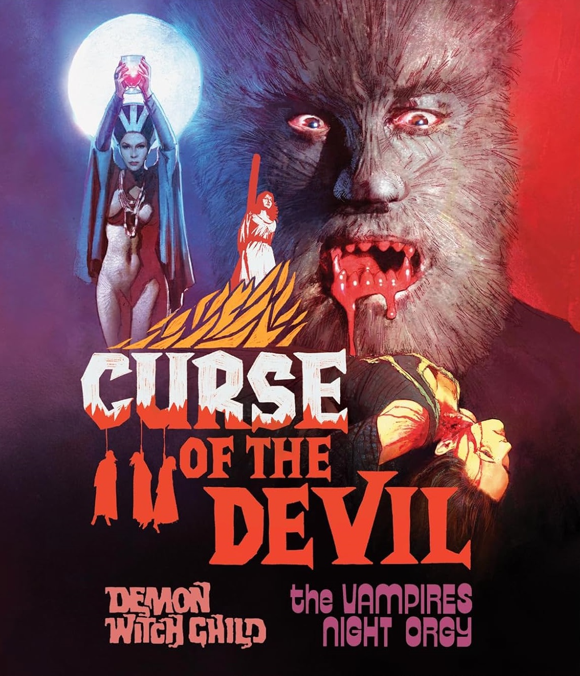 Curse of the Devil / The Vampires Night Orgy / Demon Witch Child (ej ...
