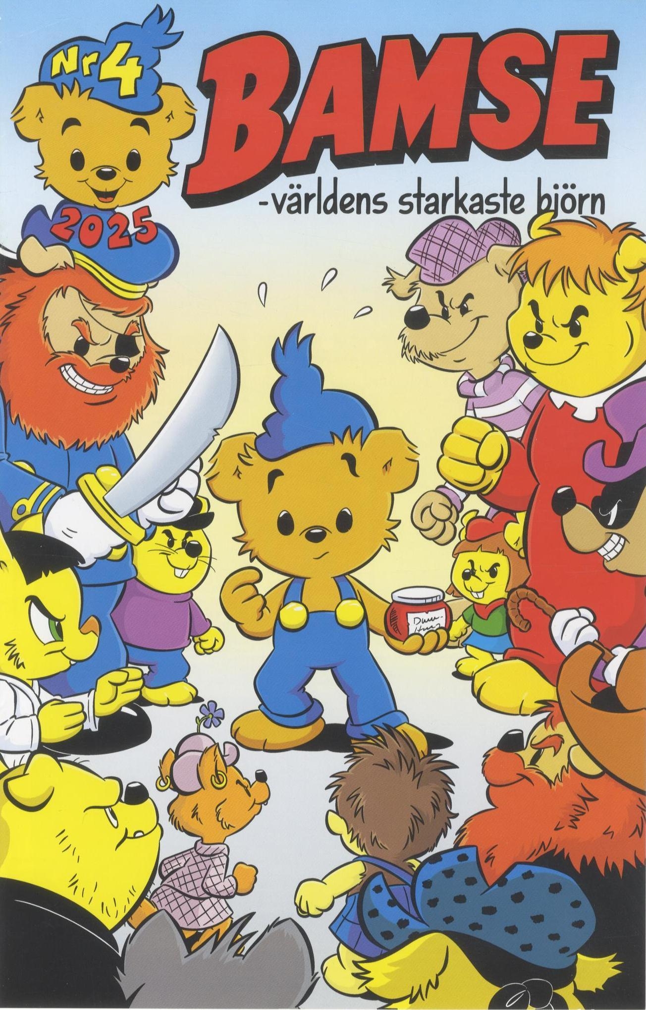 Bamse nr 4 2025, Många bovar är starka tillsammans! - Seriekällaren