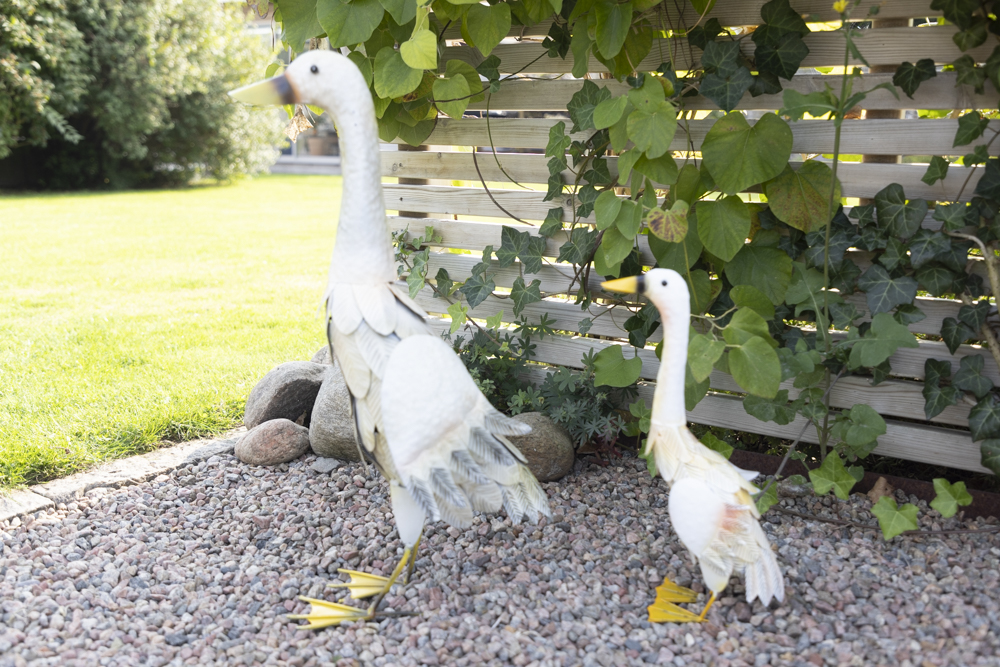 Anka i hamrad plåt 35 cm - Lilla Hem AB