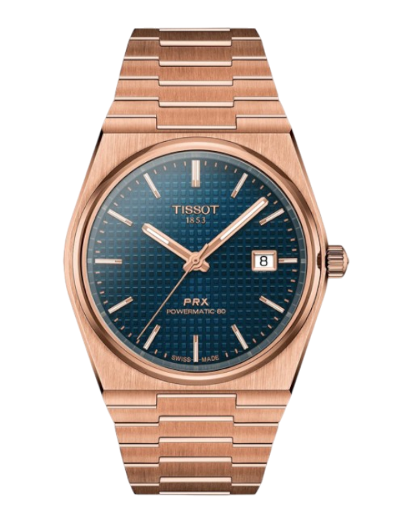 Tissot PRX 40 Powermatic 80 blå rosé - Erikson Urhandel