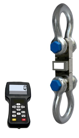 Dynamometer EBW-5T med trådlös display och 2 st schacklar / Maxlast: 5 ...