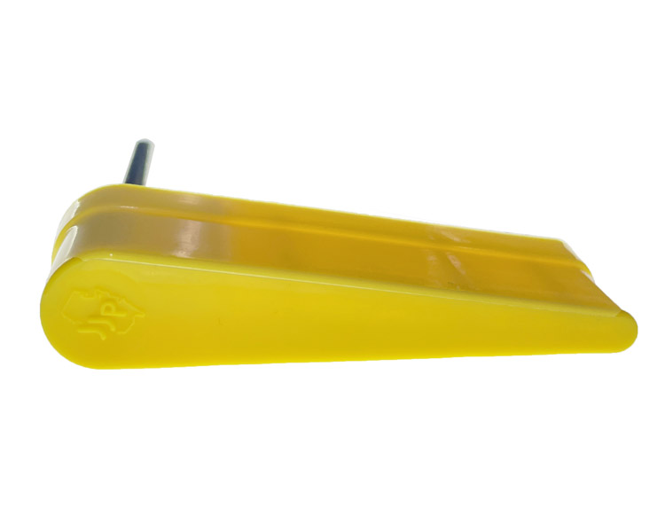 JJP Logo Flipper Bat And Shaft Assembly - Yellow - Free Play