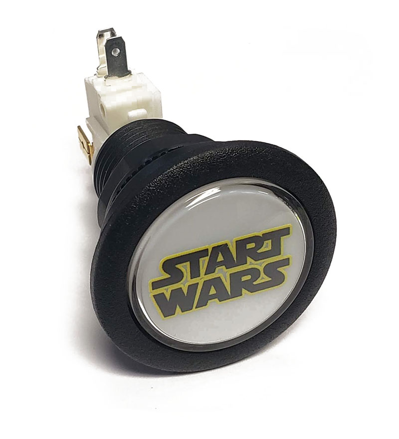 Stern Star Wars 1.5 Inch Start Button Assembly - Free Play