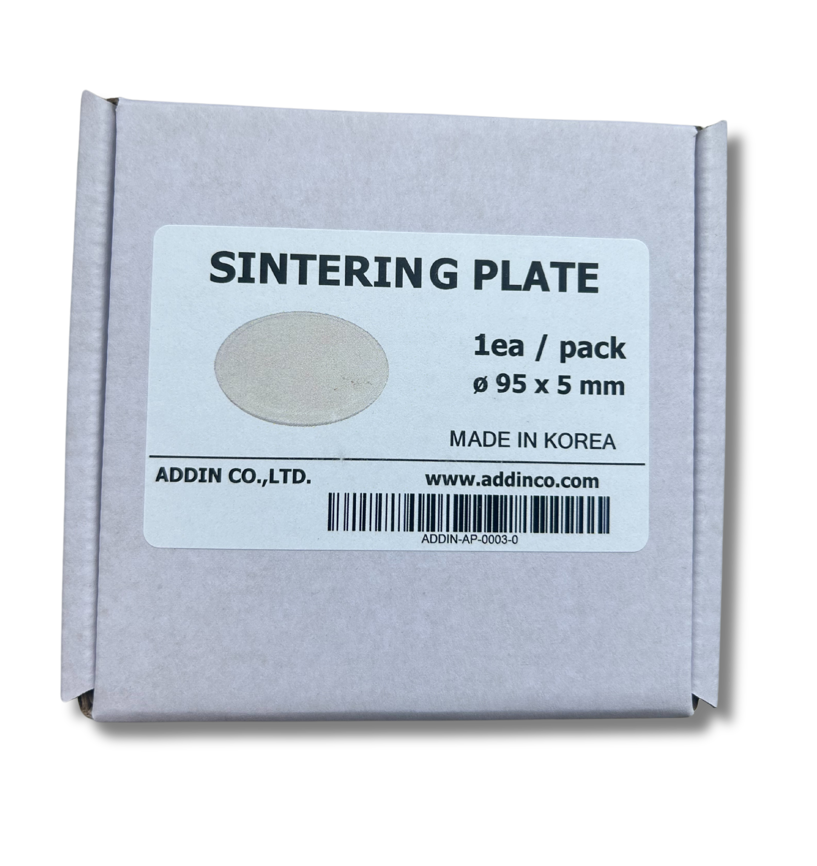 Sintering Plate 95 x 5 mm