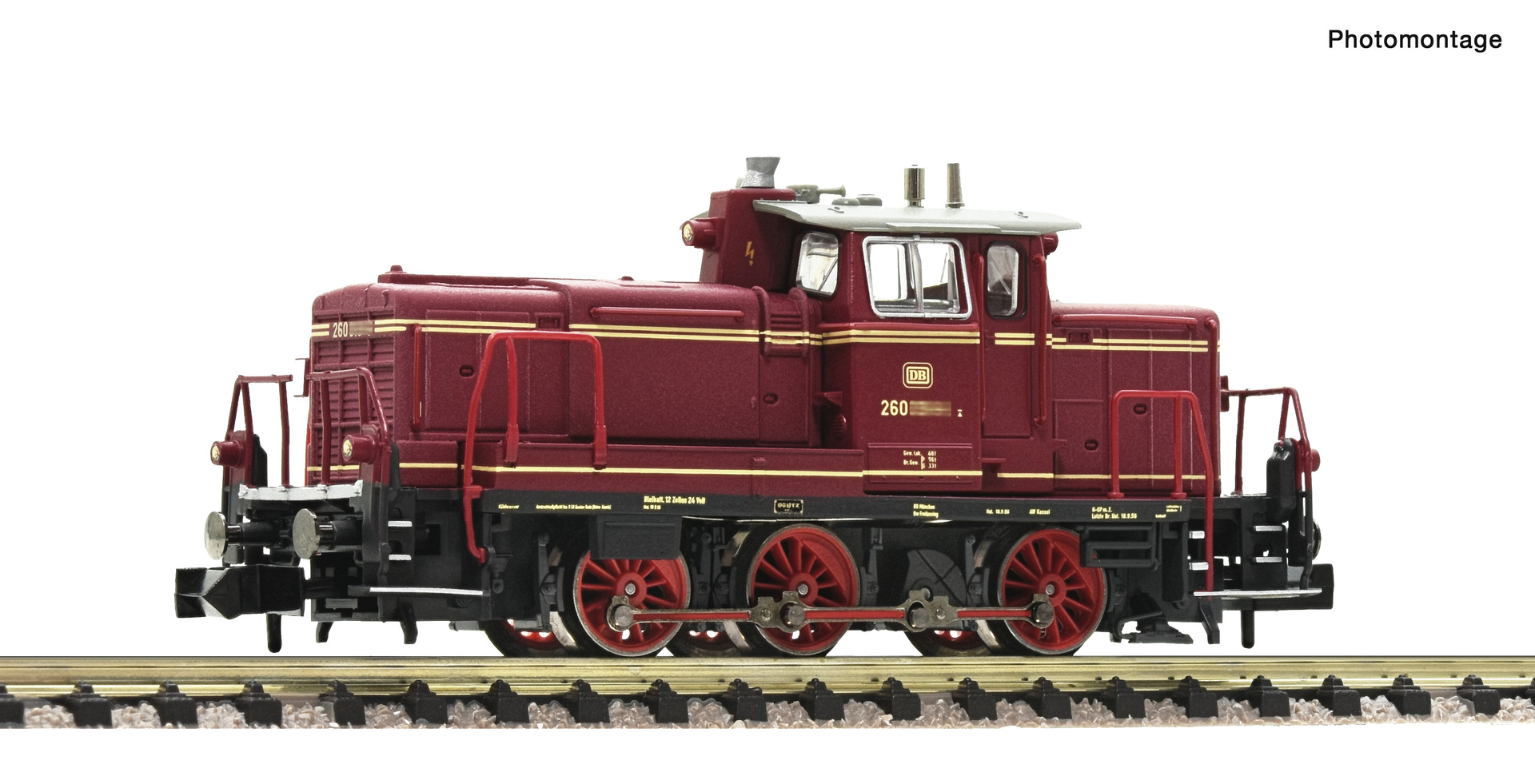 Diesel locomotive class 260, DB - Habo Hobby