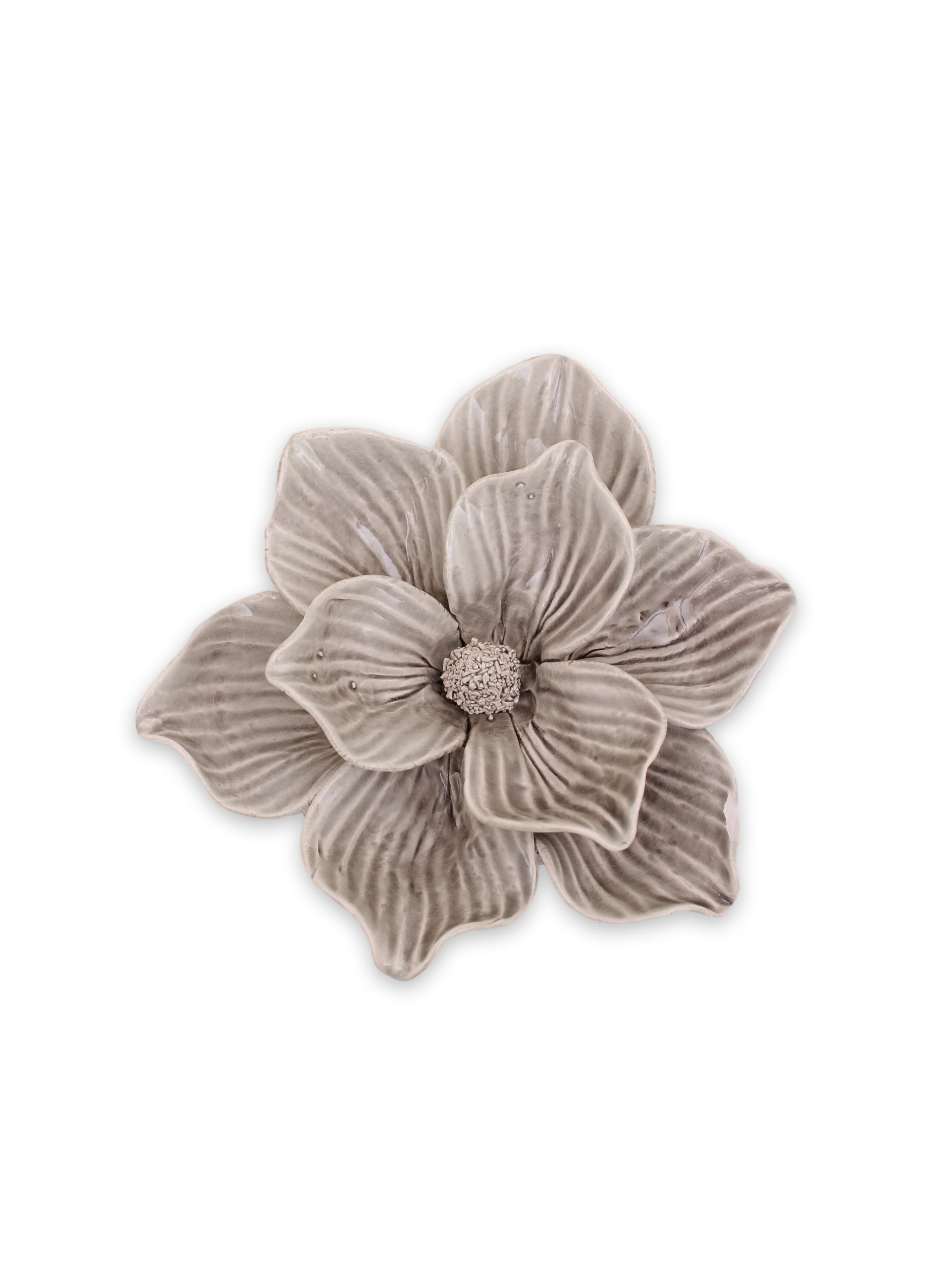Magnolia i grå keramik 15,5 cm - Blomsterdesign i Landskrona