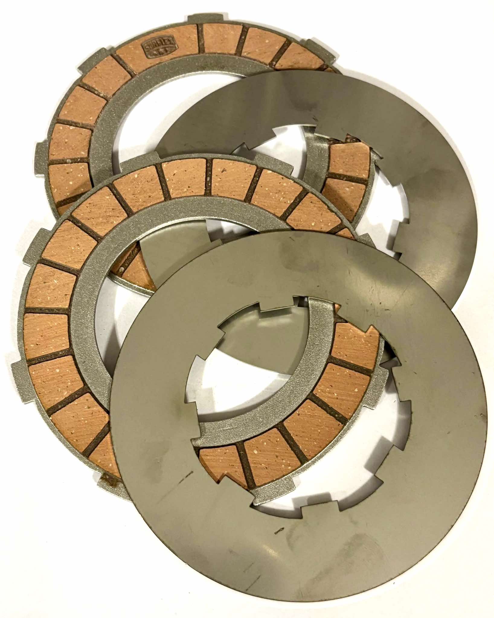 Double friction plate clutch Husqvarna 98-120 cc - Classic Saab Racing