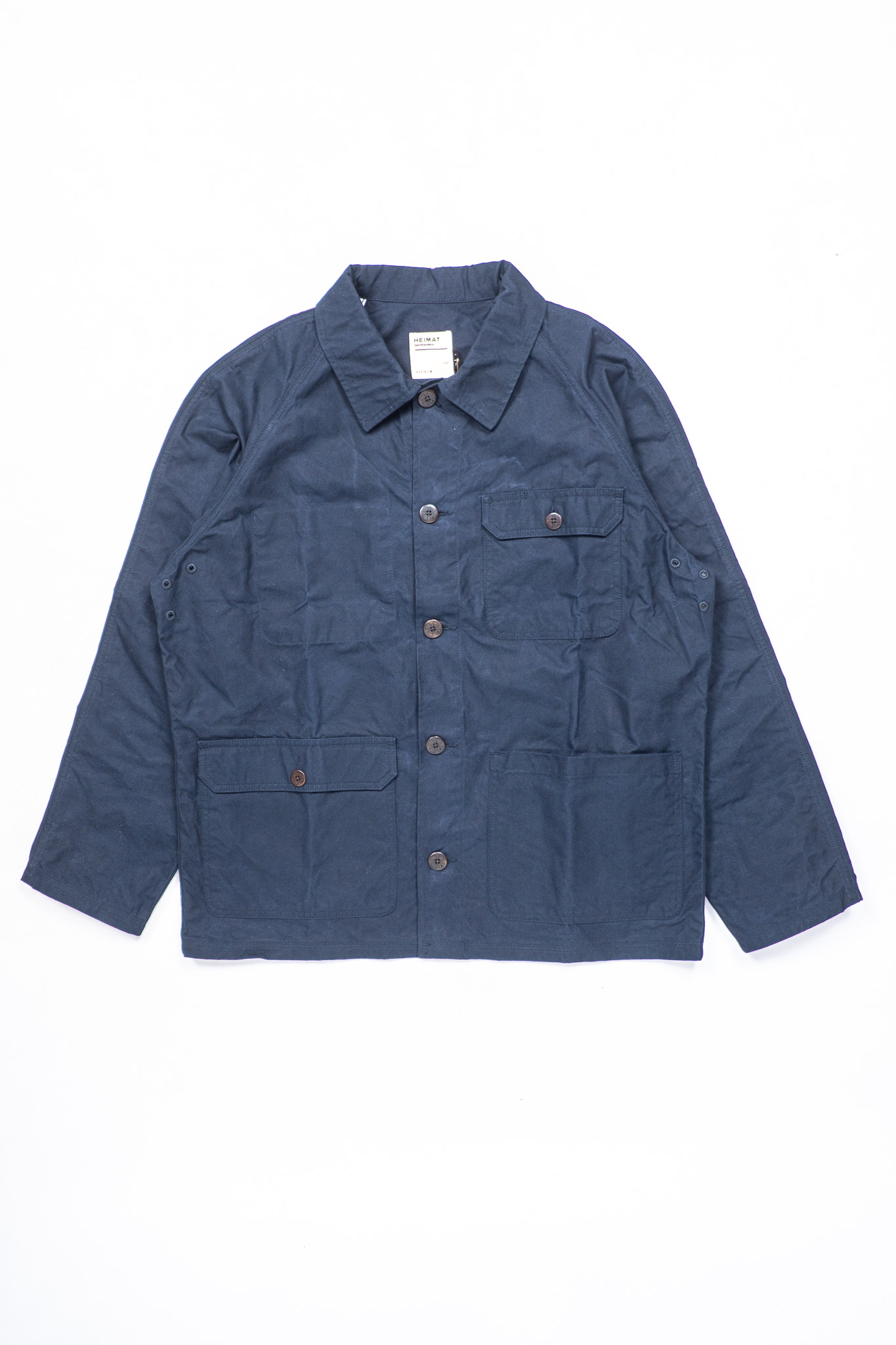 Heimat - Journey Coat Wax Cotton Ink - Göteborg Manufaktur