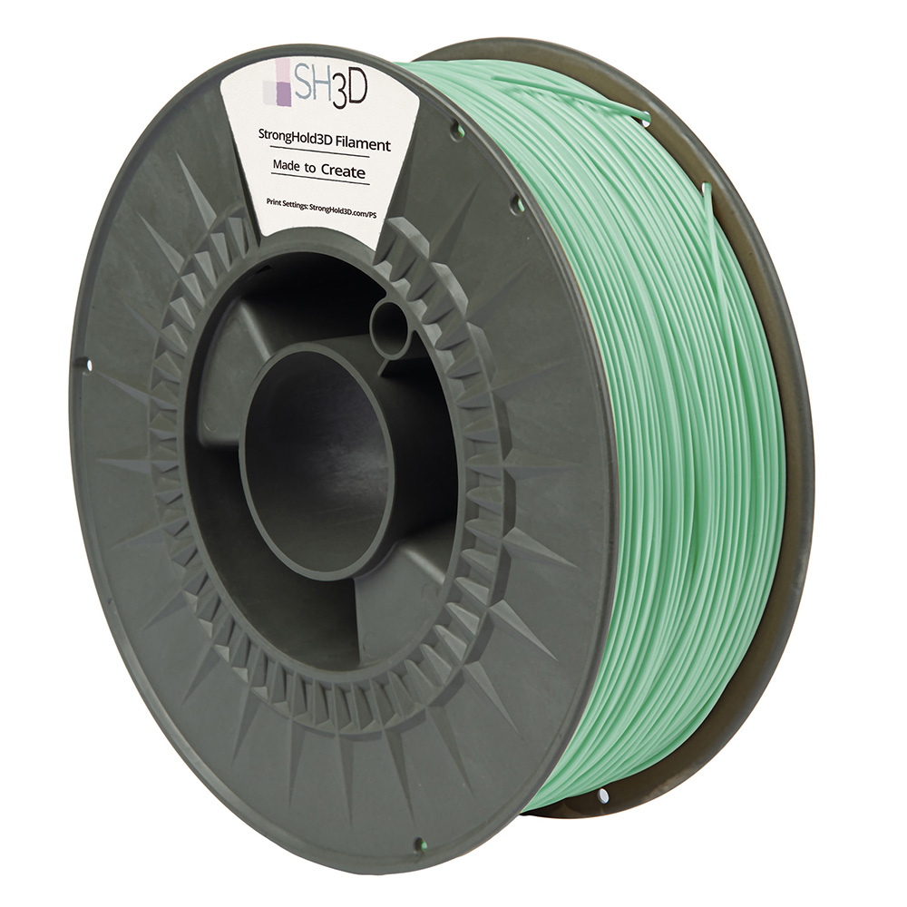 StrongHold PLA Pastel filament (1.75mm, 1Kg) - Lime - 3DFilament.se