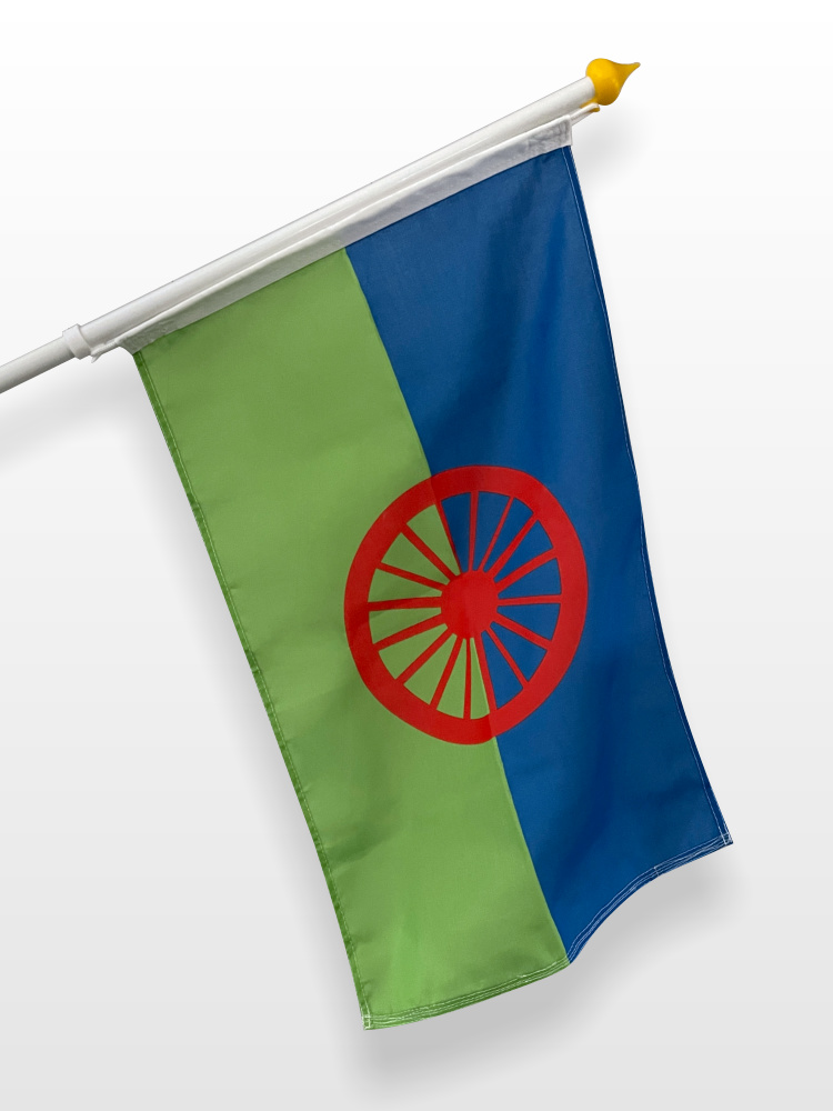 Regionsflaggor.se - Romsk fasadflagga