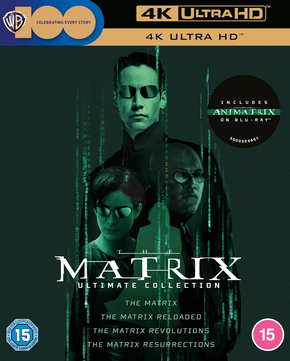 The Matrix: The Ultimate Collection (4K Ultra HD + Blu-ray) - Kvarnvideo.se