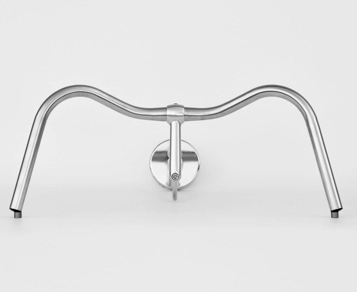 NITTO B352AA 25,4mm Albatross Handlebar 55cm - Silver - UrbanBikeWear.com