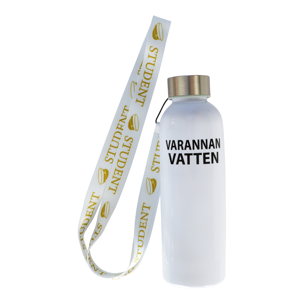 Student-halsband - Flaska med texten "Varannan vatten" - PartyDekor
