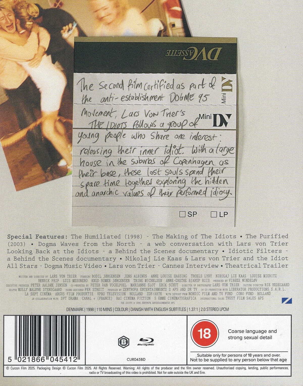 The Idiots (ej svensk text) (Blu-ray) - Kvarnvideo.se