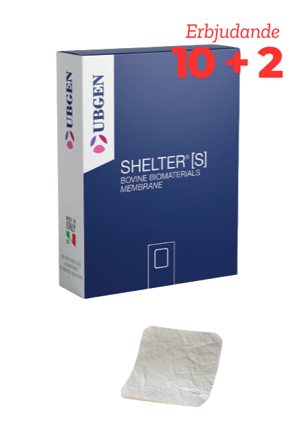 10+2 Promotion | Shelter® Resorbable Collagen Membrane 15x20 mm ...