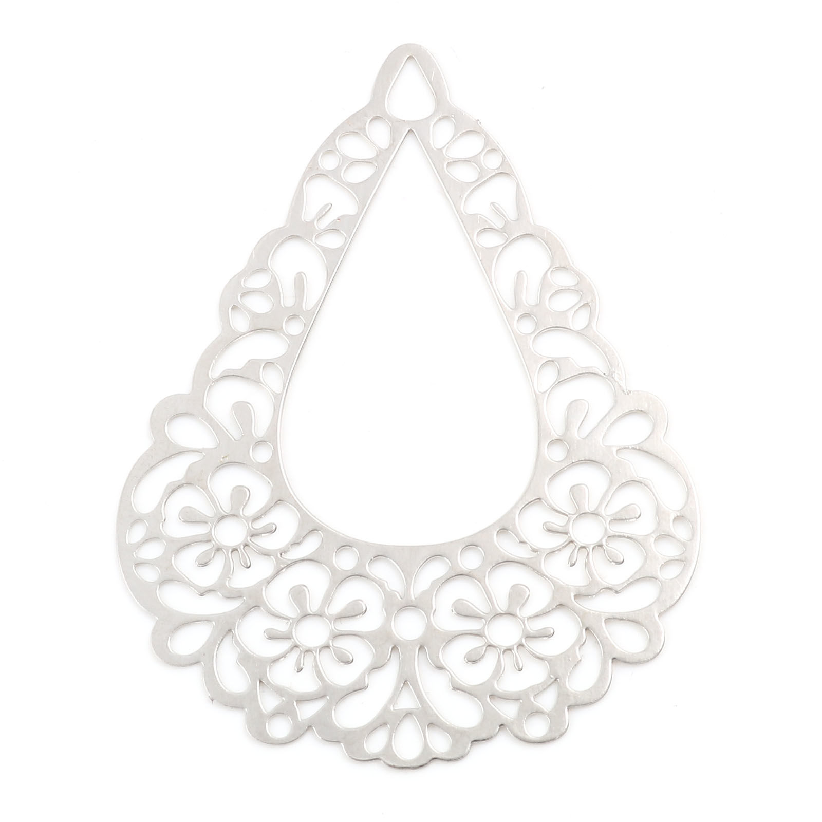 Sparklingdesign - Berlock - Droppe filigree, silver