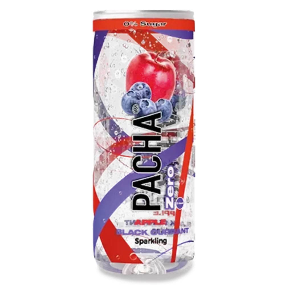 PACHA Zero Apple-Blackcurrant (250 ml) - Tasty America- American Candy ...