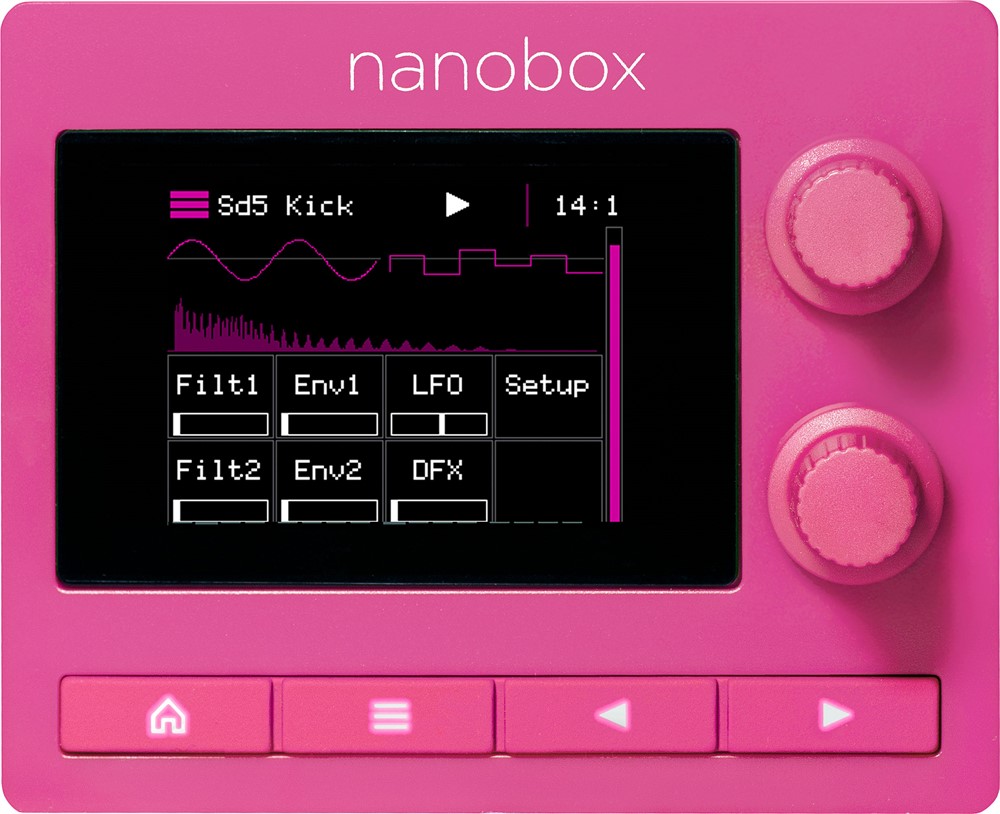 1010music Nanobox Razzmatazz - Compact drum synthesizer - JAM