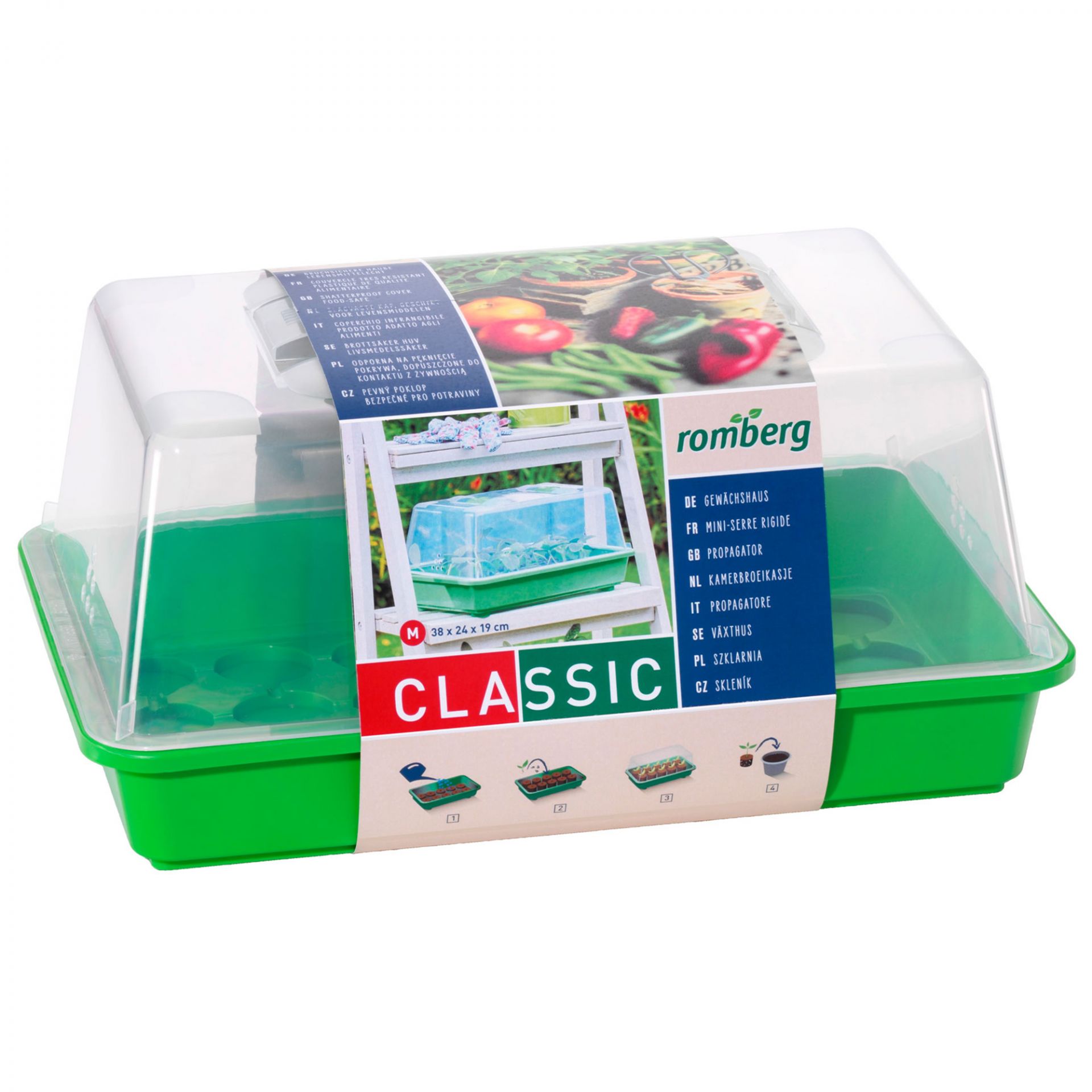 Minidrivhus - Classic M - Romberg - Fröbanken