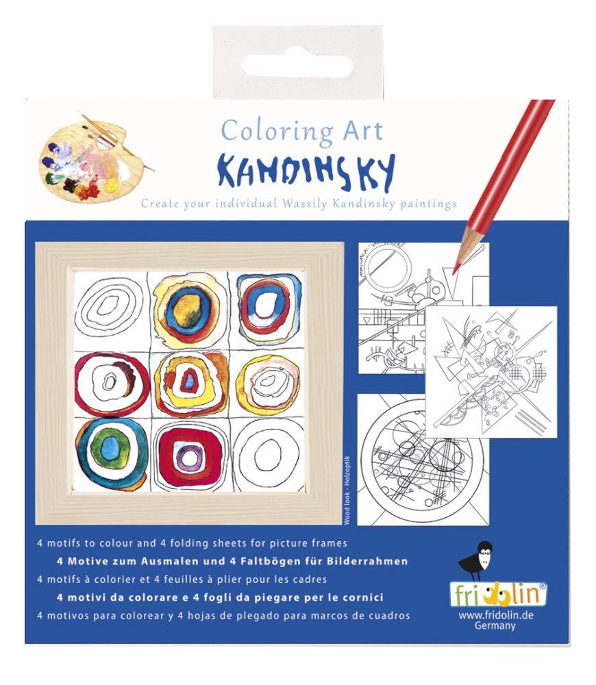 Coloring Art, Vasilij Kandinsky - KIDEK