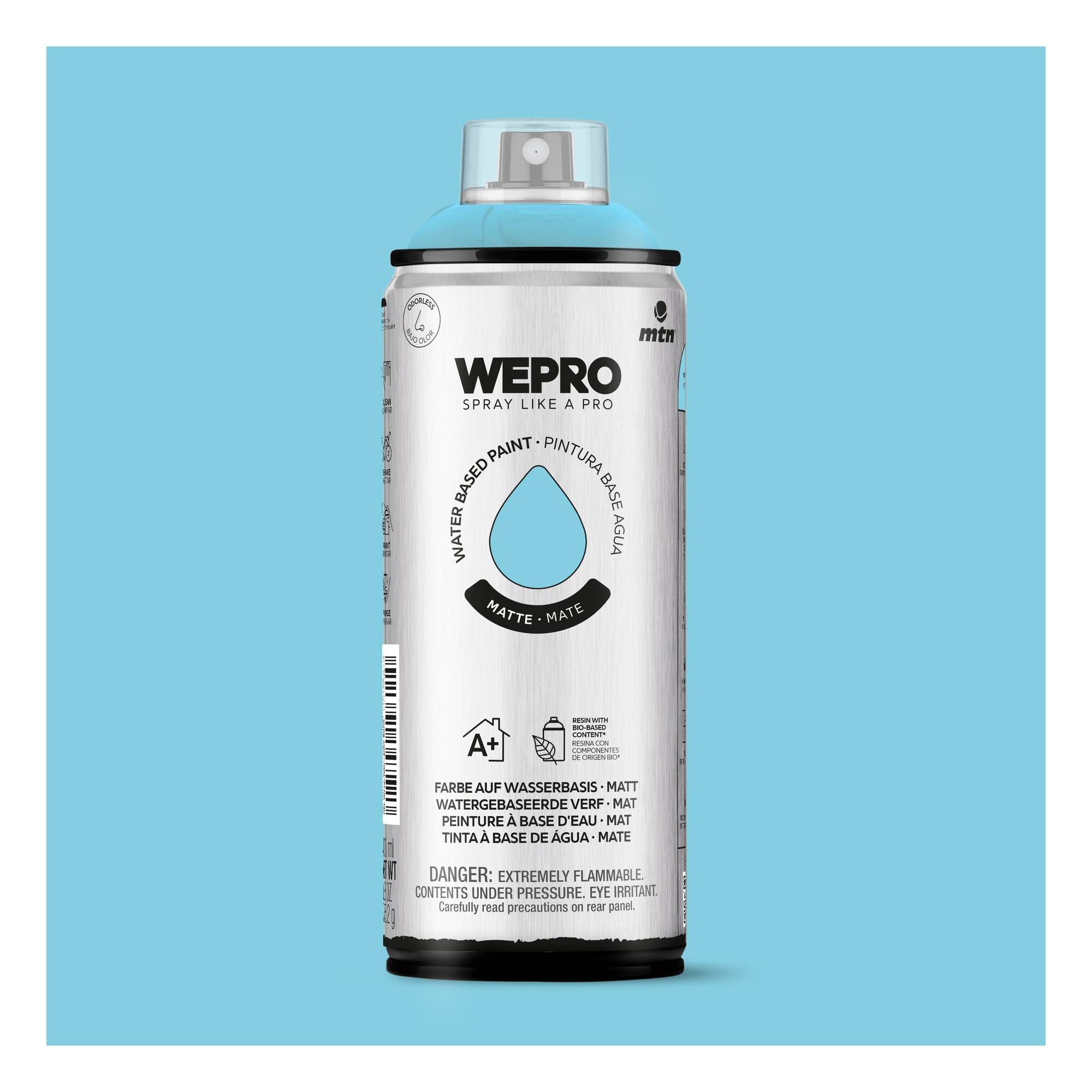 MTN WEPRO Water Pacific Blue 400ml - Metalimo i Malmö AB