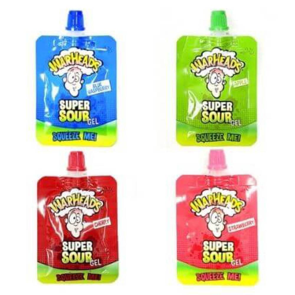 Warheads Super Sour Squeeze Me Gel (20 g) - Tasty America- American ...
