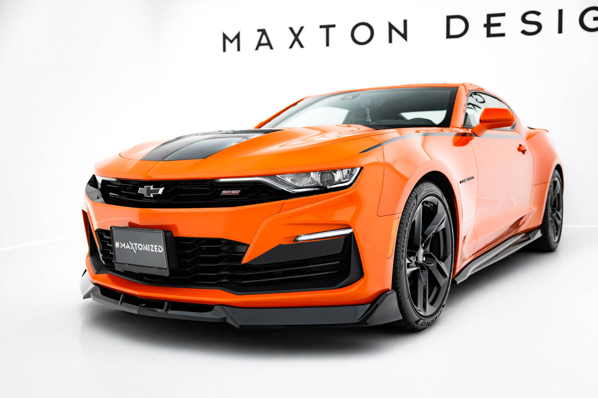 Maxton - Front Splitter V.2 Chevrolet Camaro SS Mk6 Facelift - Royal Parts