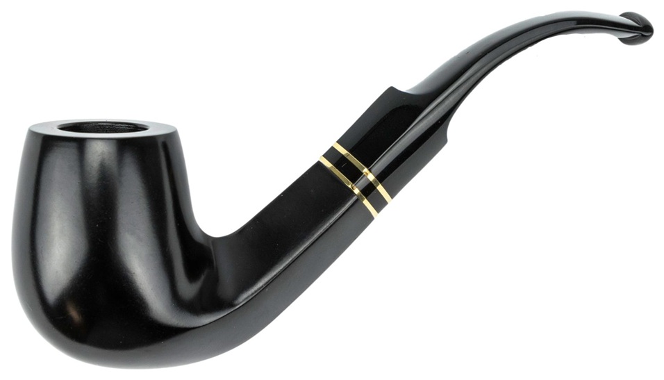 Jean Claude Turin Simona svart briarpipa 9 mm filter