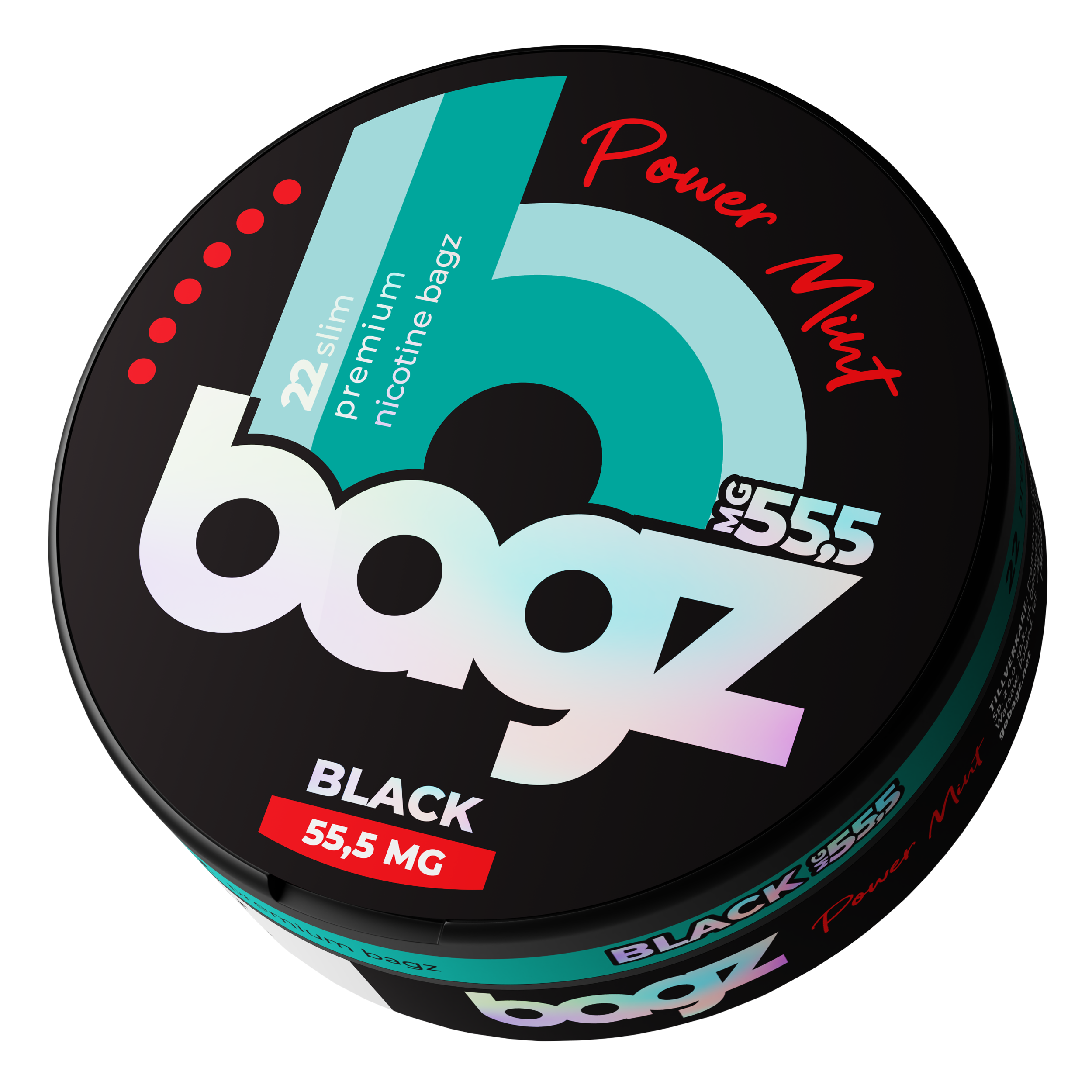 Strong Bagz Power Mint 55,5 mg - FLAMECLUB SWEDEN AB