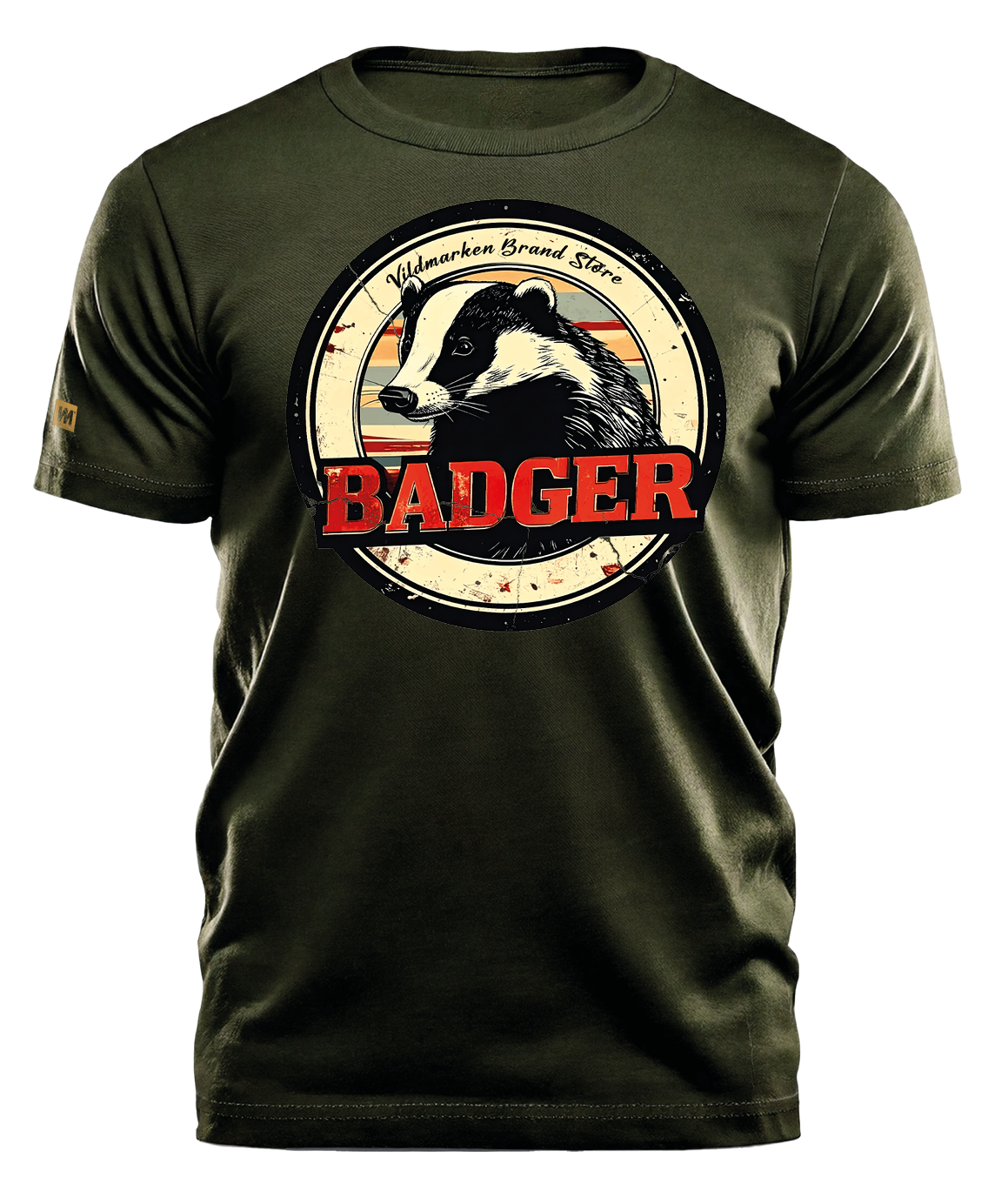 Vintage Badger t-shirt - VILDMARKEN® Brand Store