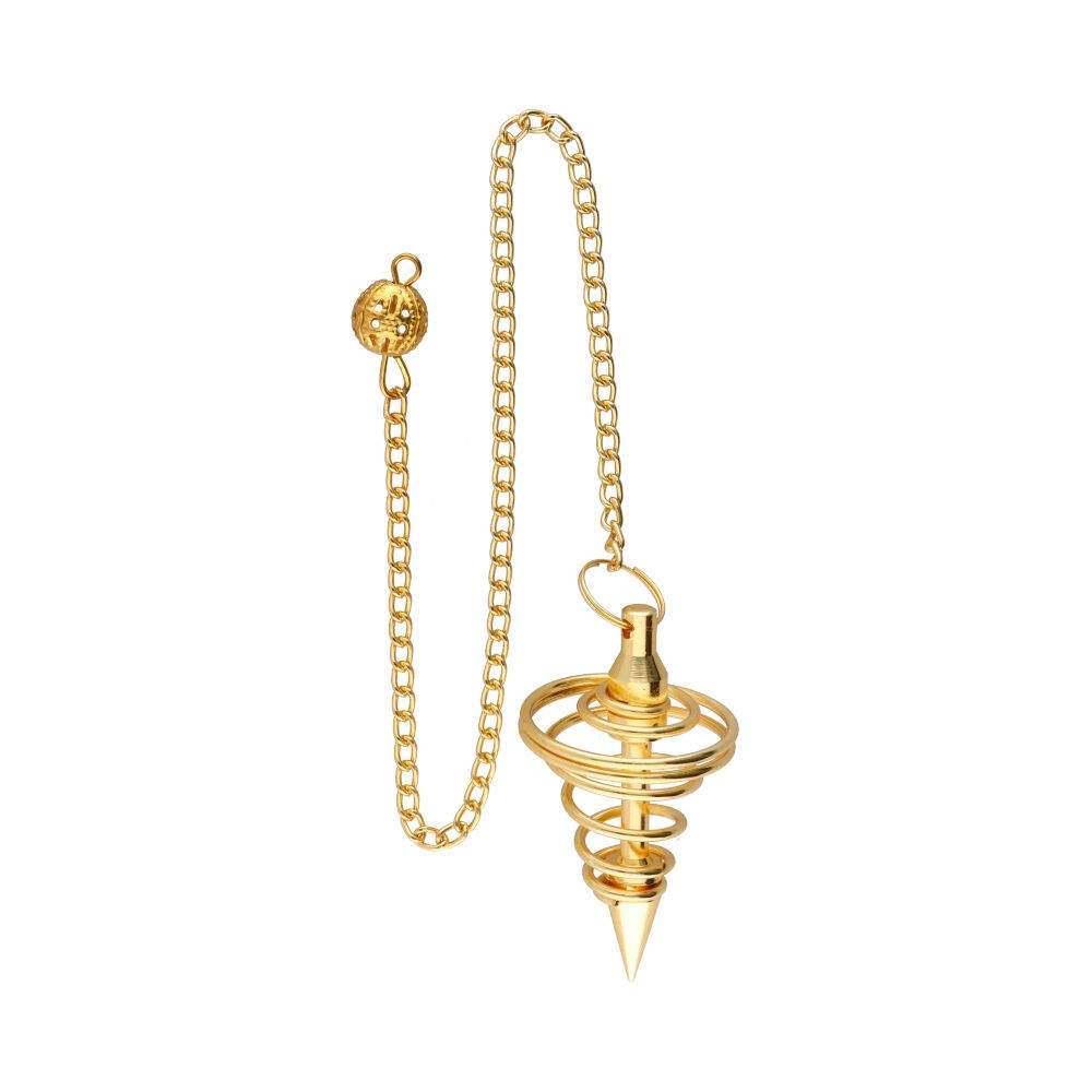 Stengarden.com - Spiral Pendel i Brons, 42mm