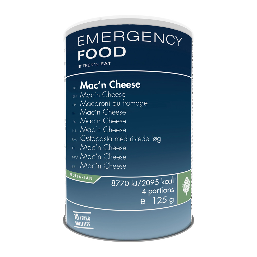 Emergency Food | Mac'n Cheese | Freeze-dried food - The General Prepper