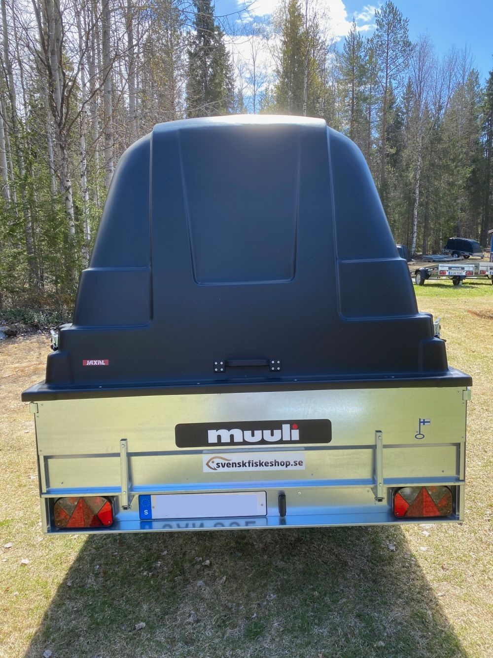 Kåpsläp Muuli 1600L + Jaxal 125cm (EU-Trailer/80 Km/h) - Svensk Fiskeshop