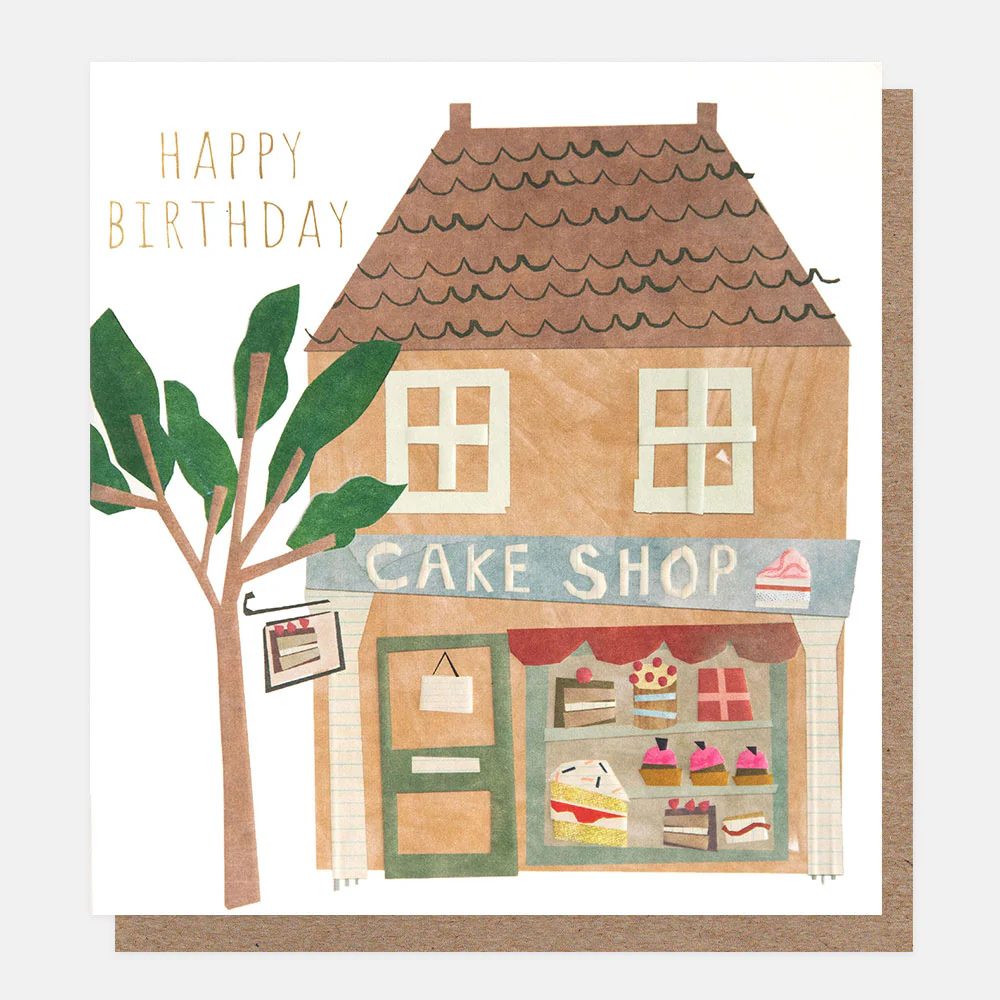 Cake Shop Happy Birthday Card - paperme.se