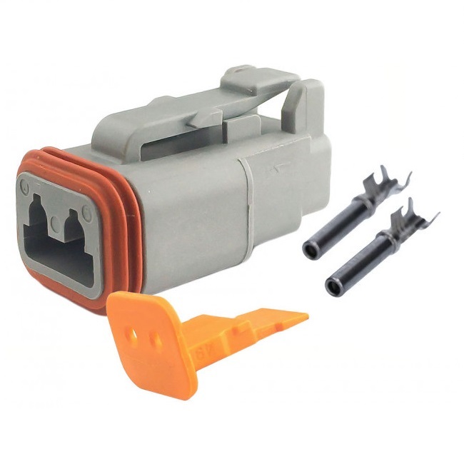 Deutsch DT Connector 2-Pin Female - Extraljuskungen.com