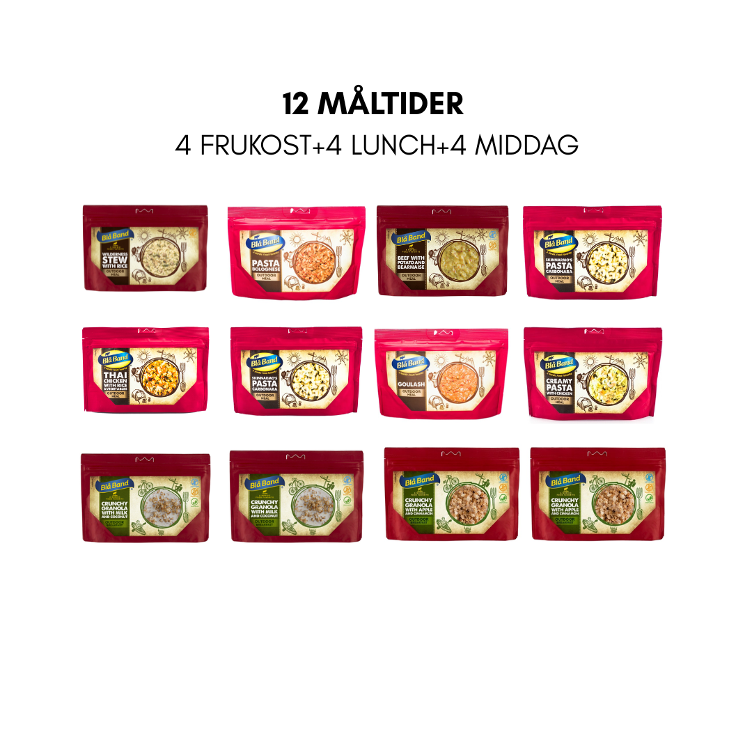 12 Dishes package - Backpackinglight.dk