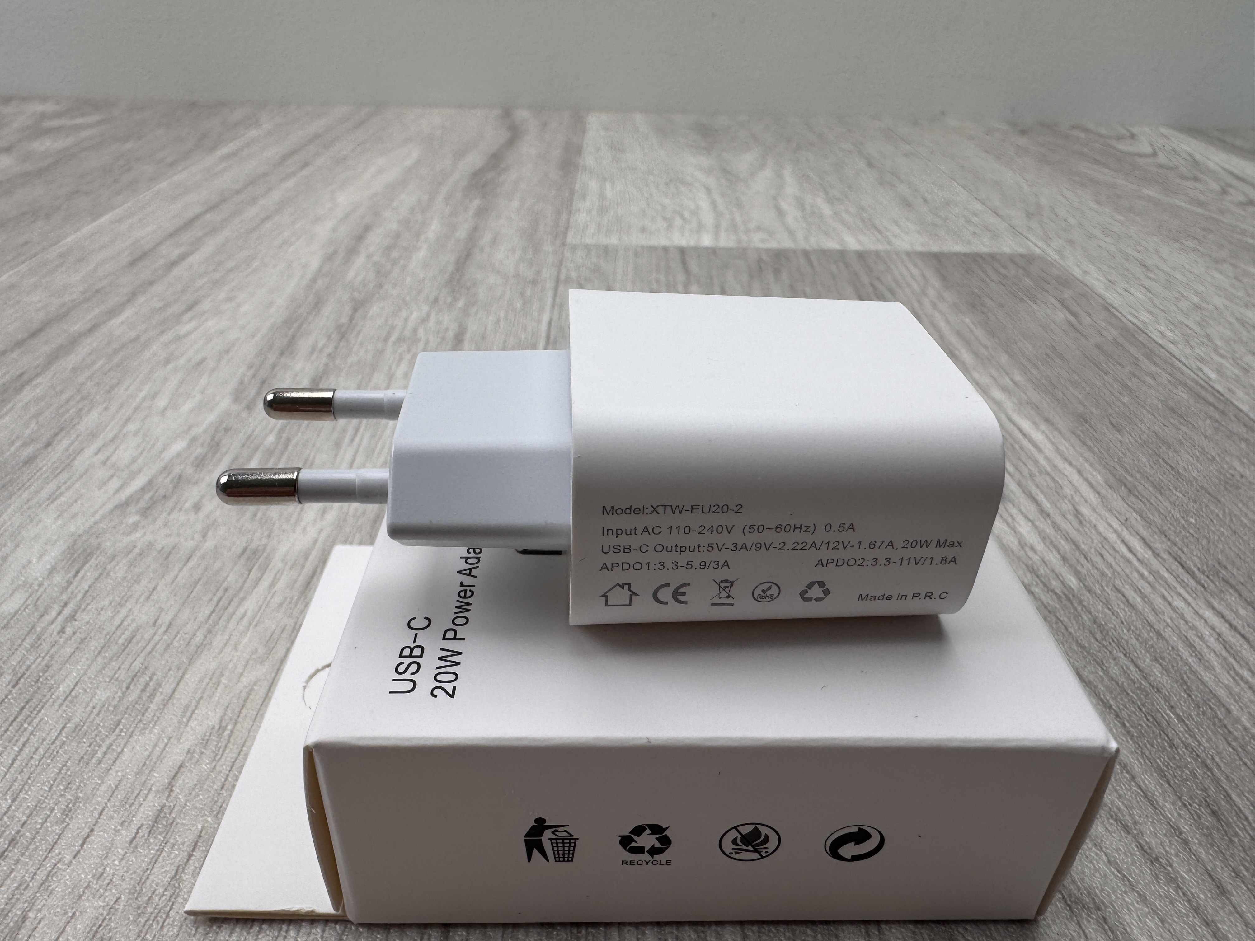NY! 20W USB-C Power Adapter PD 20W USBC - TeknikFronten Sverige AB’s butik
