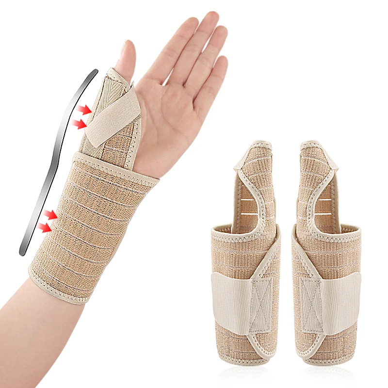 Comfortabele en flexibele duim- en polsbrace met spalk | Koop online
