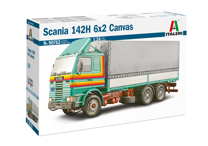 Scania 142H 6x2 kapellflak, 1/24 - Habo Hobby