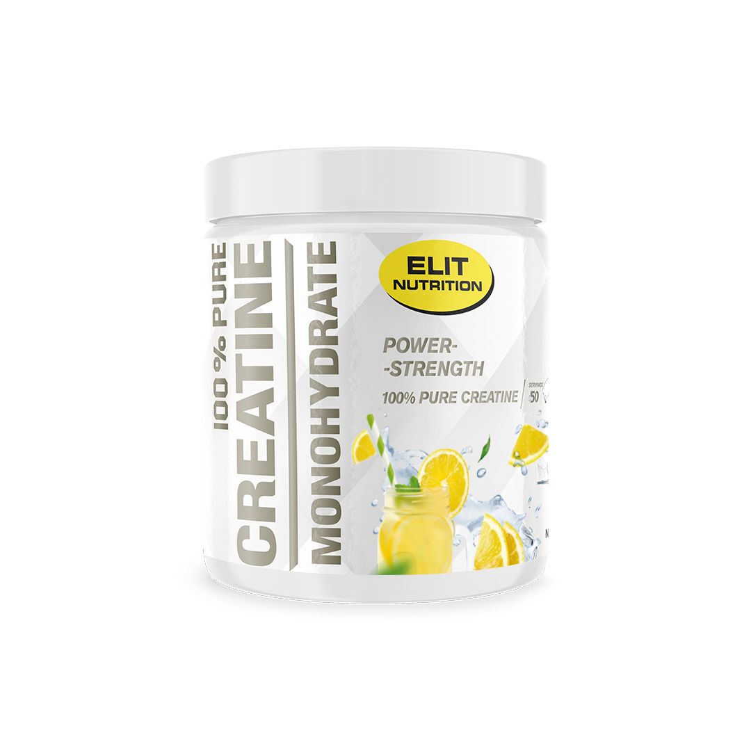Creatine Monohydrate Elit 100% Pure 300g Lemonade - Elit Store