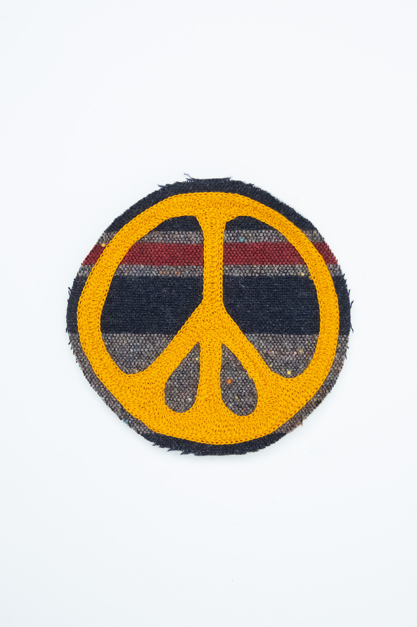 Bad Weather Chainstitch - Peace Japanese Fabric Patch - Göteborg Manufaktur