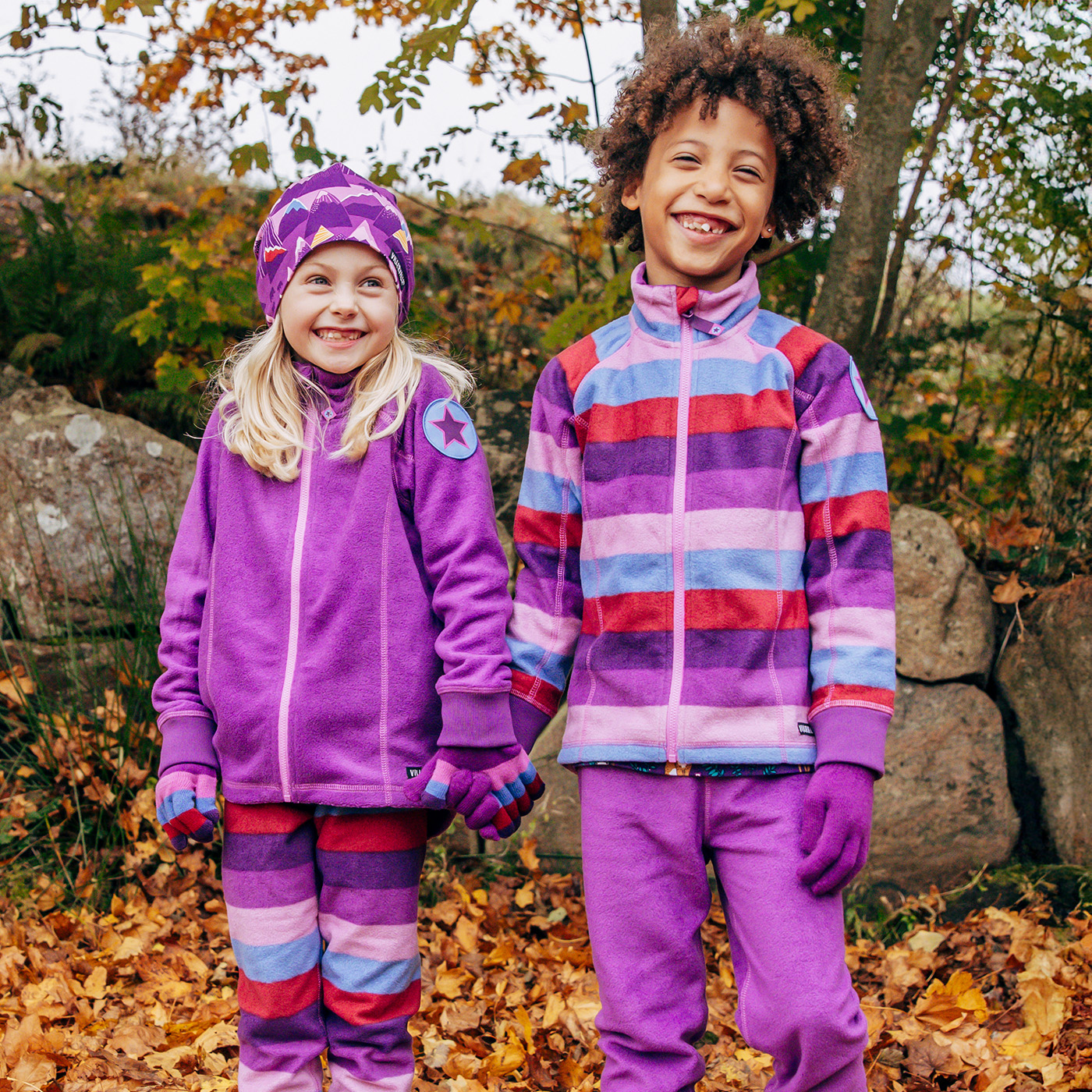 jacka FLEECE DAHLIA | Fleecejacka till barn Villervalla®