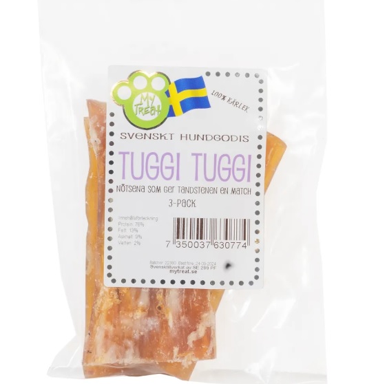 My Treat Tuggi Tuggi 12cm 3-pack - Eskilstuna HundCenter