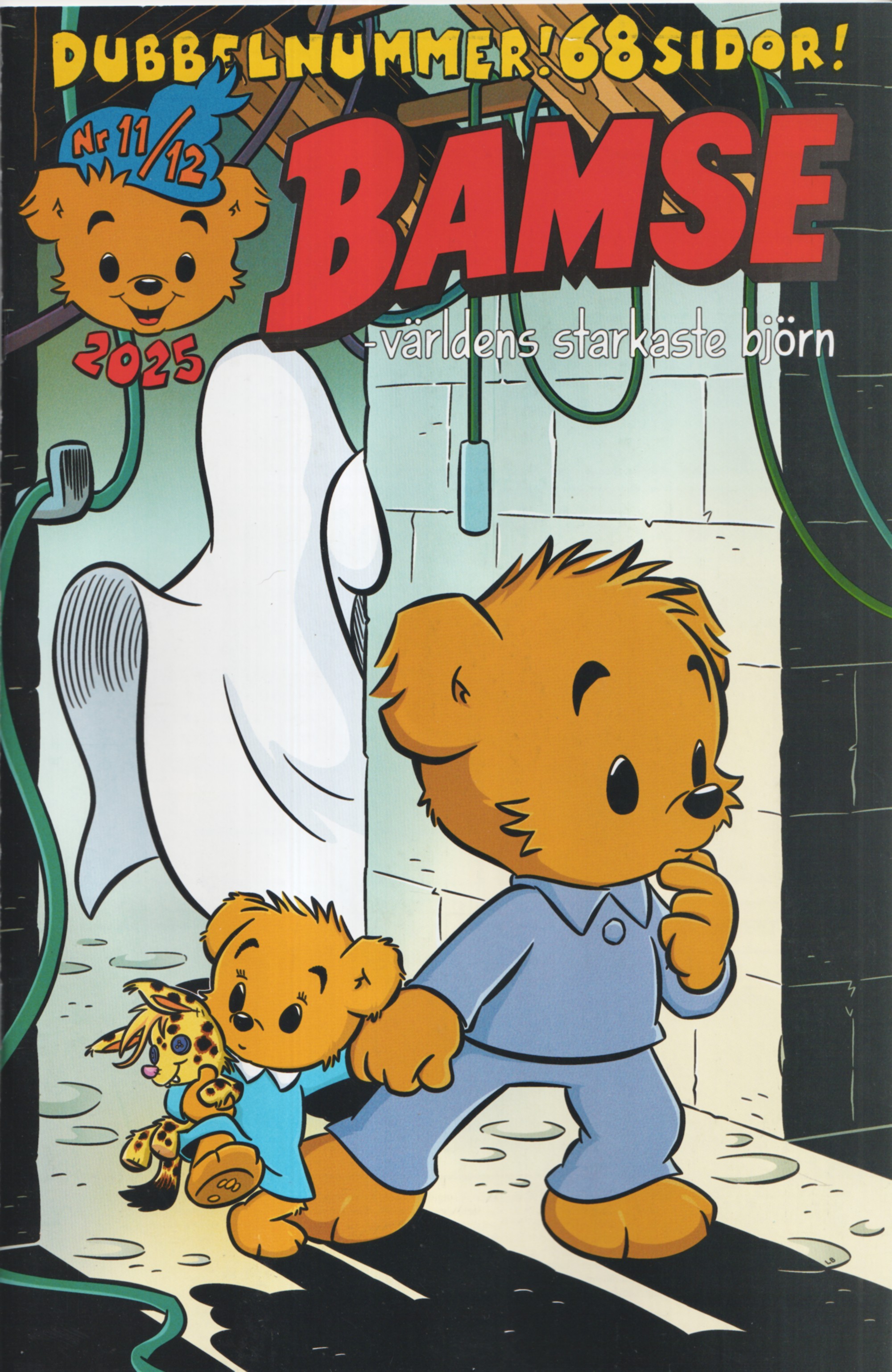 Bamse nr 11/12 2025, Bamse och mysteriet på hotellet del 2 - Seriekällaren