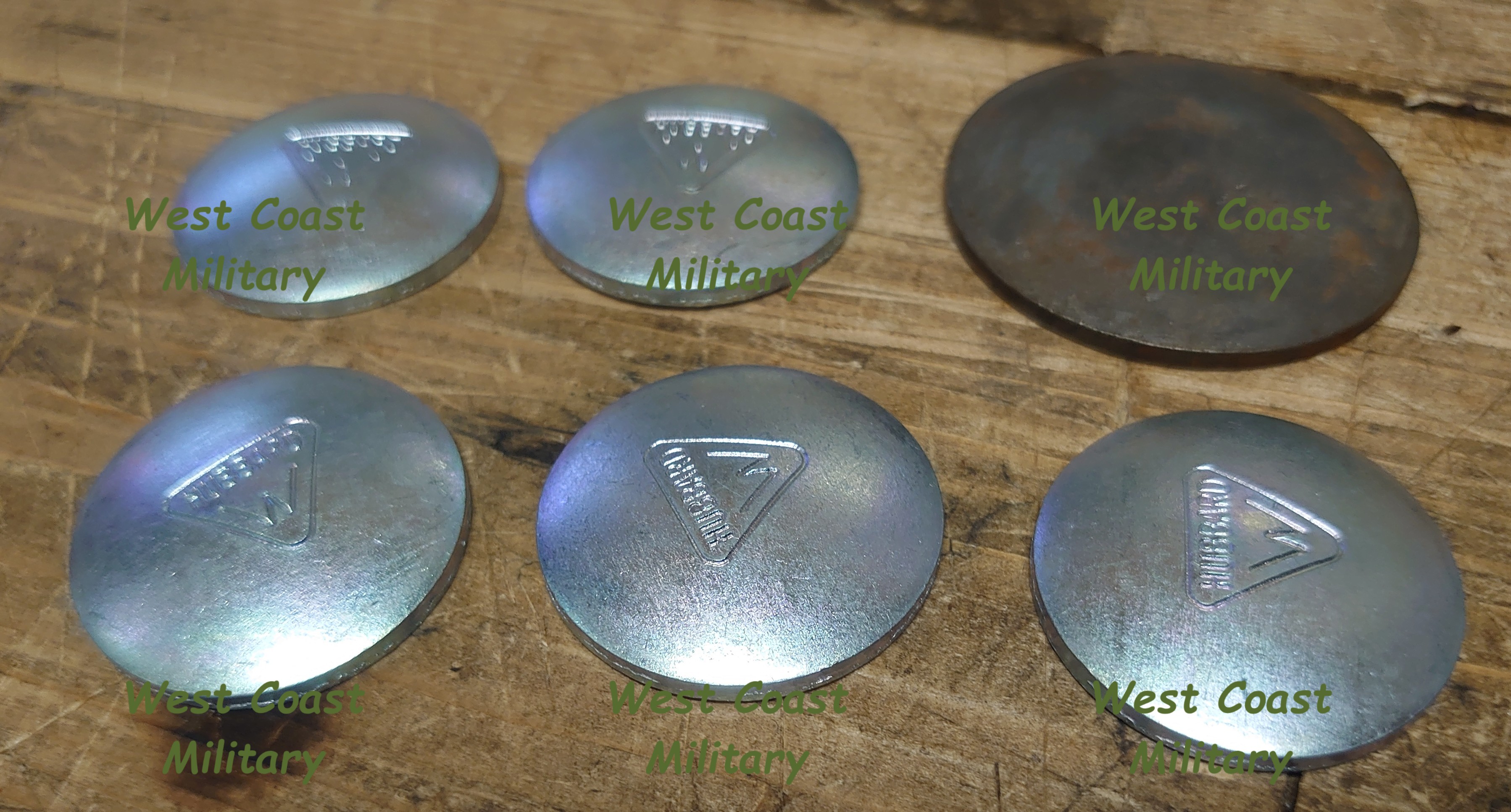Core plug set - West coast military