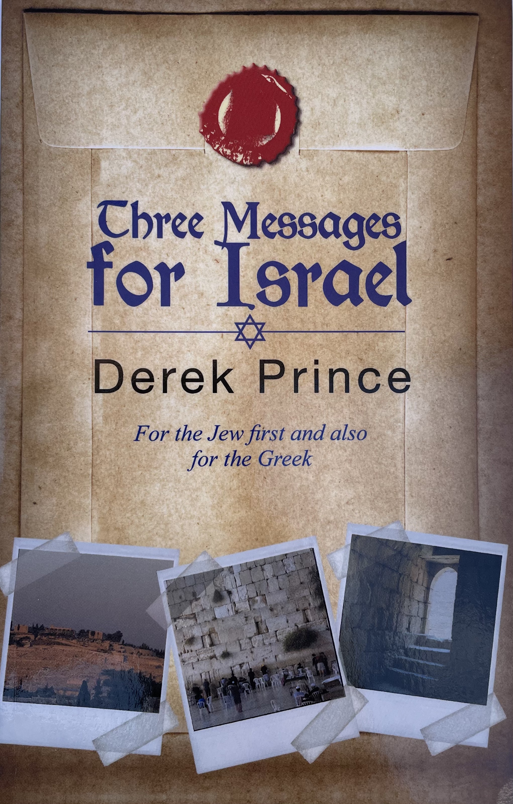 DEREK PRINCE - Three messages for Israel - Jesusbutiken.se