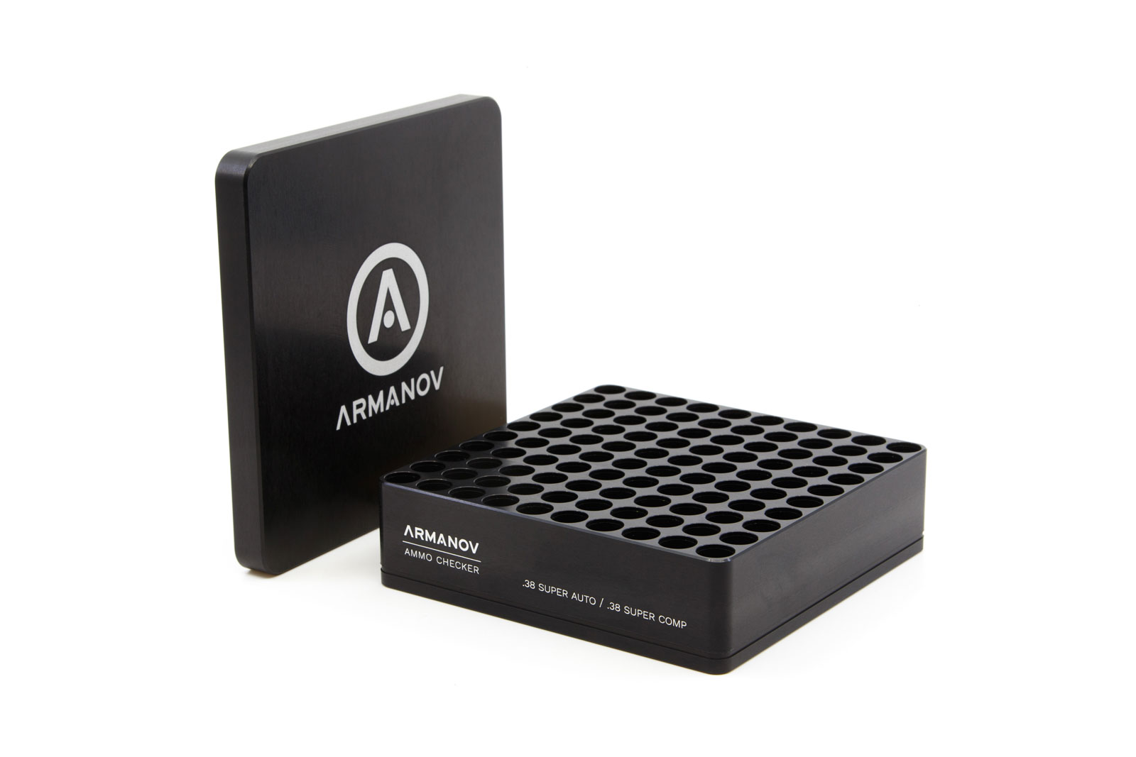 Armanov Ammo Checker 100rds with Flip Cover - .38 Super Comp / .38 ...