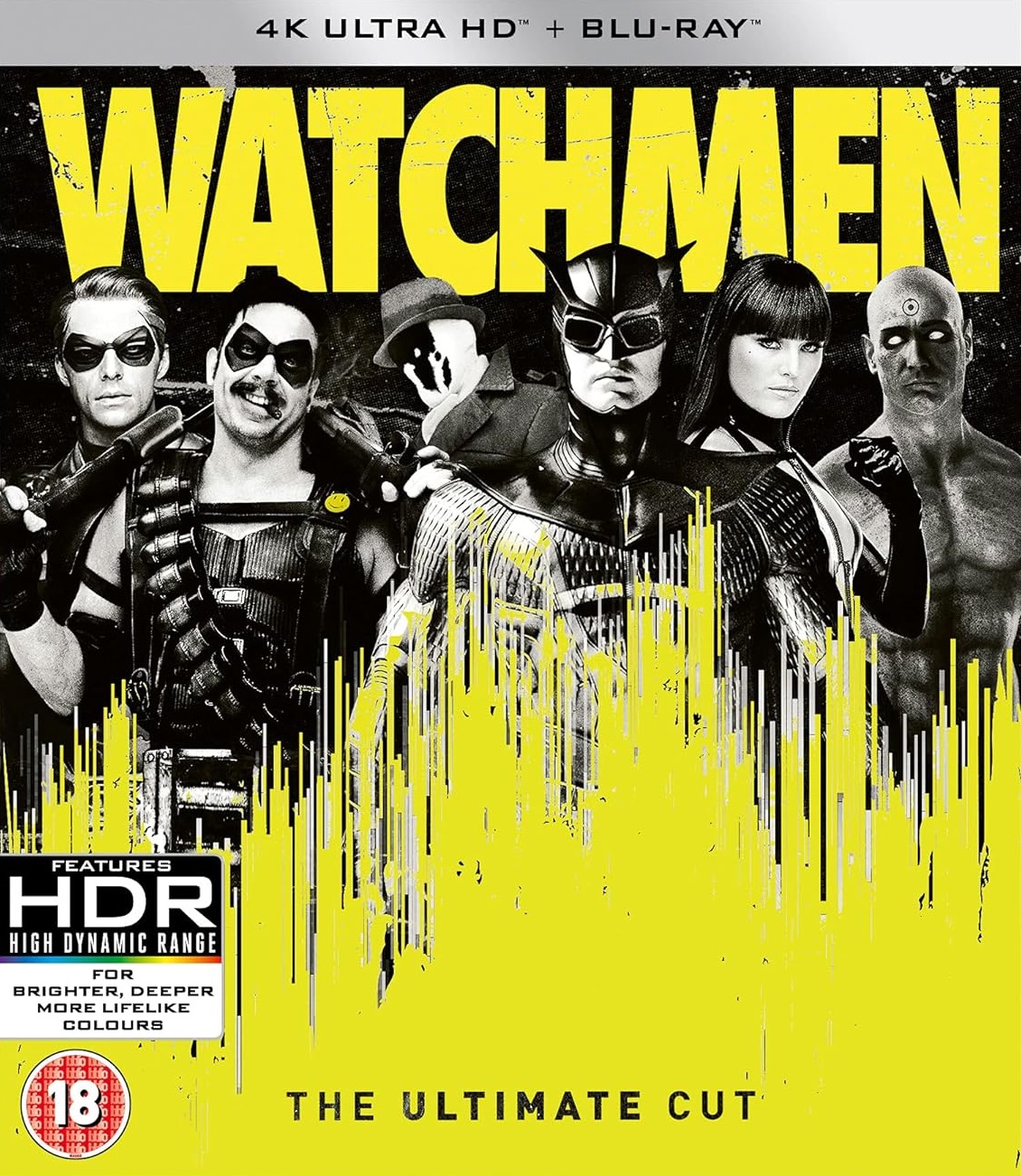 Watchmen - The Ultimate Cut (4K Ultra HD + Blu-ray) - Kvarnvideo.se